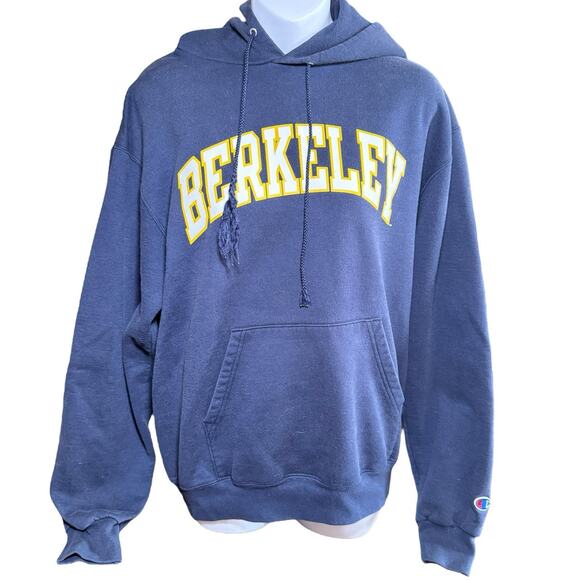Champion | Shirts | Vintage Uc Berkeley Champion Hoodie Mens Medium ...